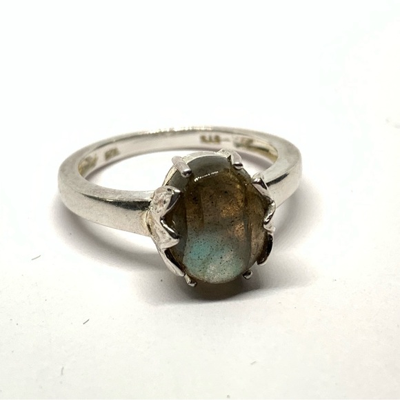 Jewelry | Vintage Sterling Silver 925 Sts Gemstone Ring Size 7 | Poshmark